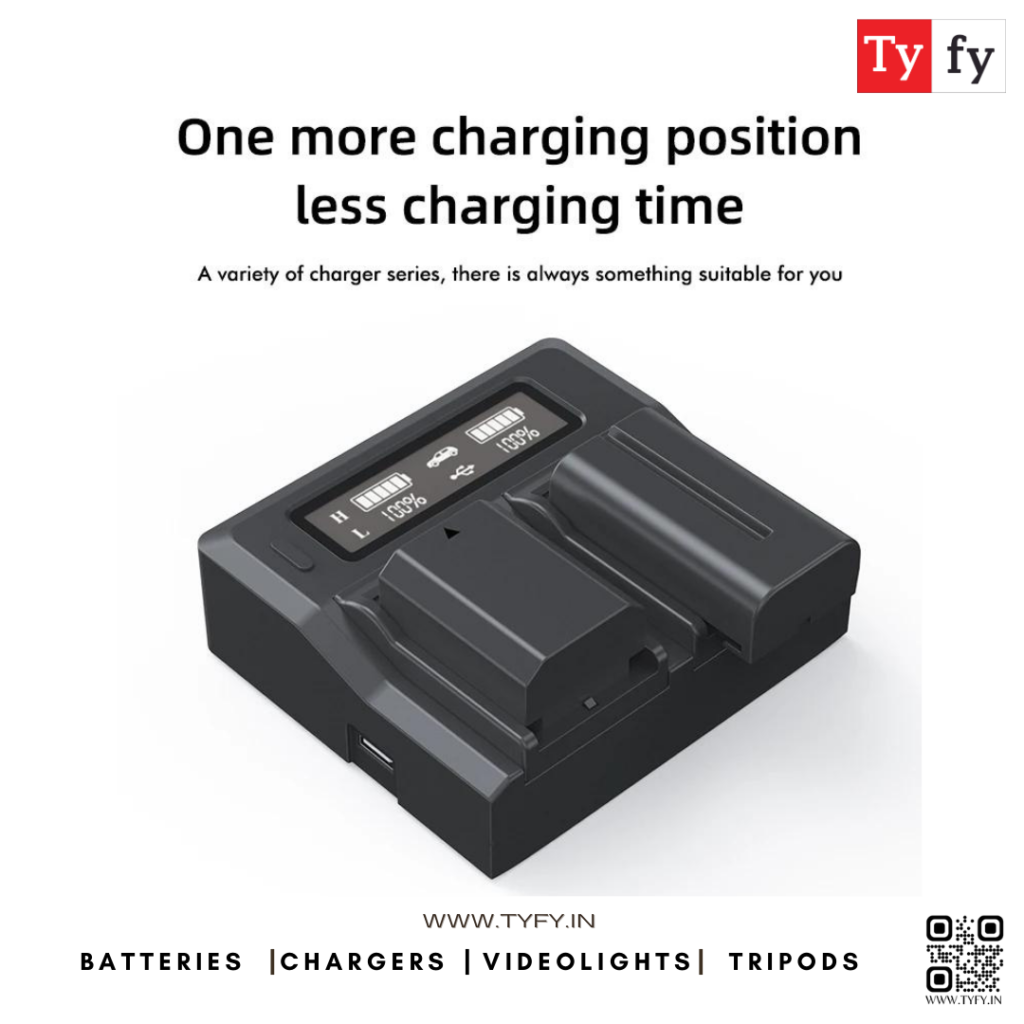 DUAL FAST LCD CHARGER - TYFY