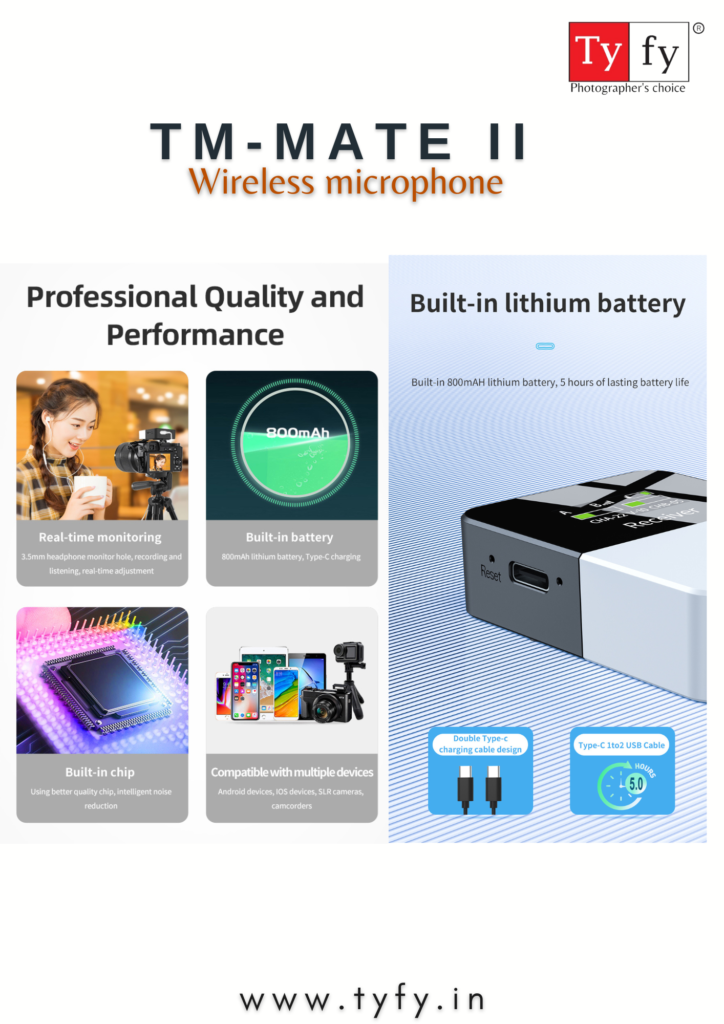 TM-MATE II WIRELESS MICROPHONE 1+2 - TYFY