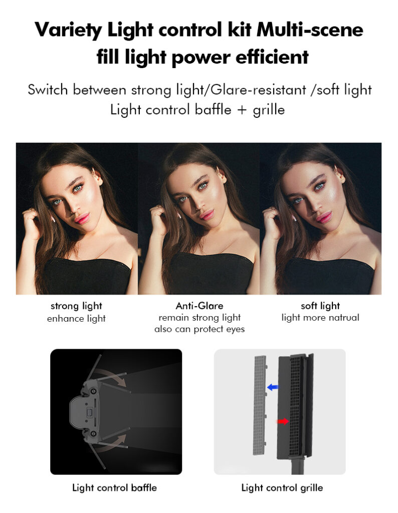 TLC-500 PRO IN APP CONTROL LED VIDEOLIGHT - TYFY