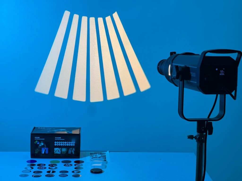 TC-25 PRO GOBO KIT WITH 20 DESIGNS FOR PHOTOGRAPHY – BOWENS MOUNT ...