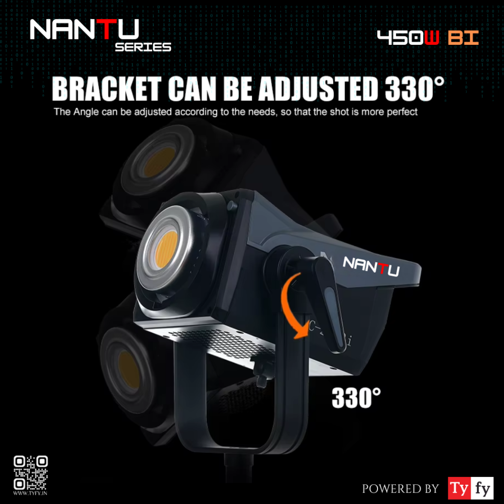 NANTU-450W-BI 20FX with CARRY CASE LUXE SERIES HIGH POWER COB LIGHT - TYFY